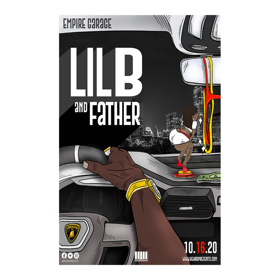 Lil B at Empire Austin Show Poster